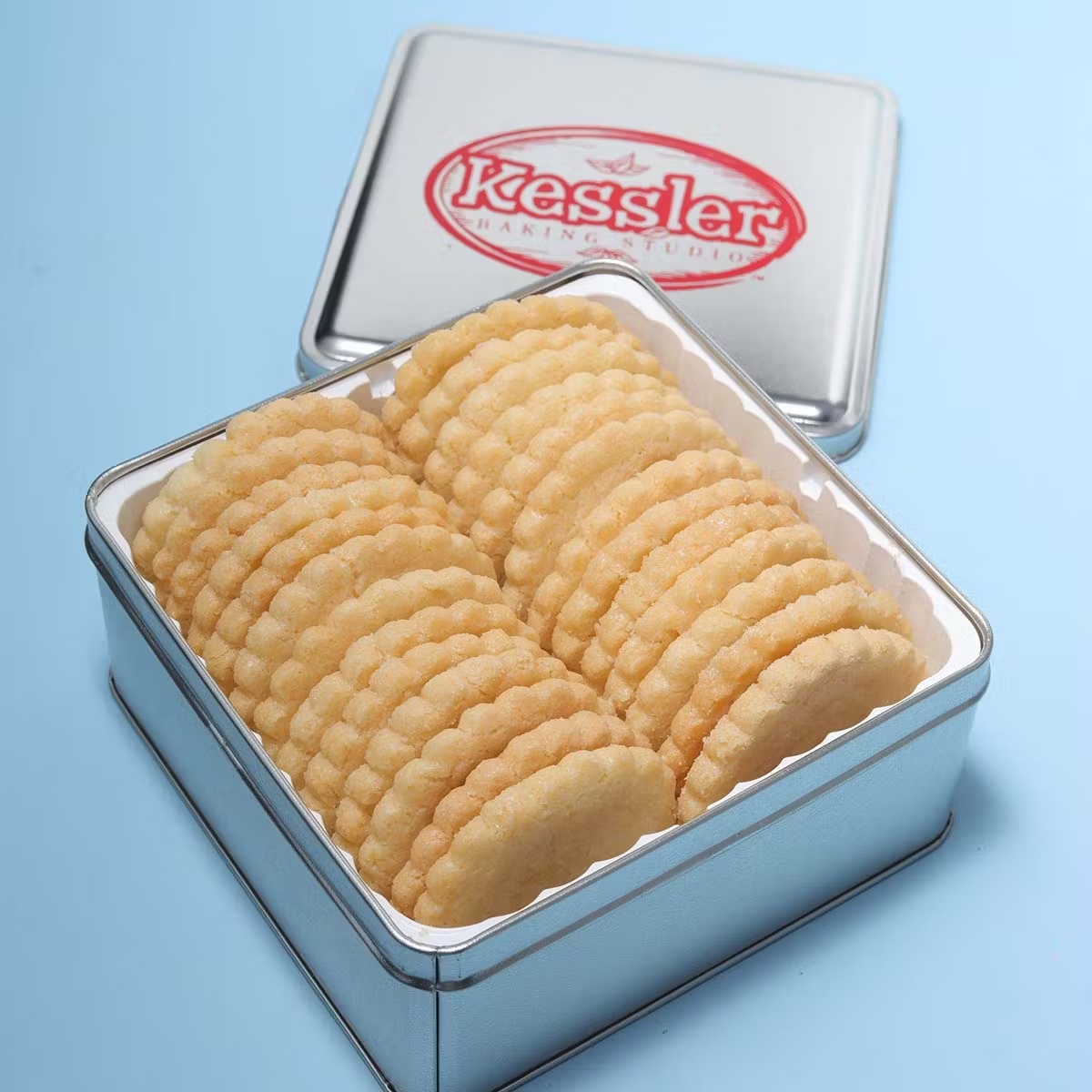 Mini Lemon Shortbread Cookies - 28 Pack - Goldbelly
